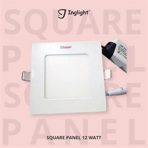 Jual Lampu LED DOWNLIGHT Square Panel 12watt Toko Perhiasan Emas Shopee Indonesia
