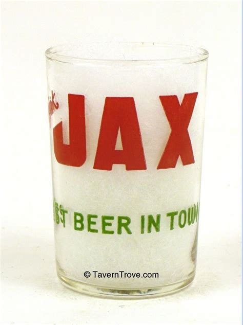 Item 46478 1940 Jax Beer Straight Sided Acl Drinking Glass