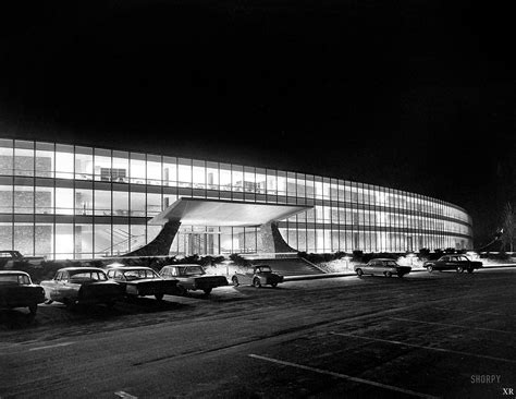1958 Ibm Rochester Minnesota Architecture Yorktown Shorpy