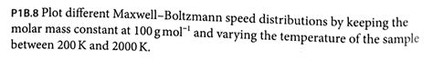 solved p1b 8 plot different maxwell boltzmann speed