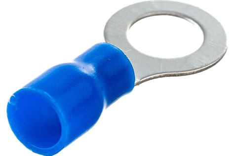 Кольцевой изолированный наконечник Rexant D 6 5 мм 1 5 2 5 мм2 синий