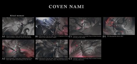 Sketches For Coven Nami Splash Art Rnamimains