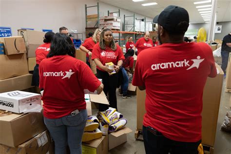 Aramark Volunteers Celebrate Abc Day With Buckner Buckner International