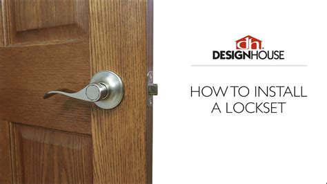 How To Install A Lockset YouTube