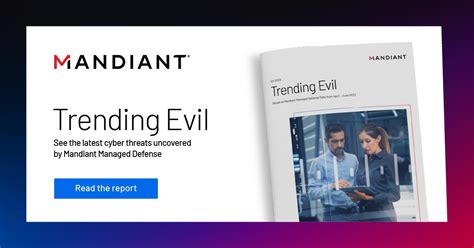 Mandiant On Linkedin Trending Evil Report By Mandiant Managed Defense