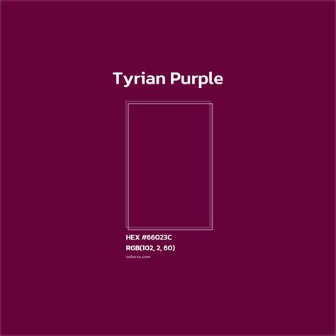 About Tyrian Purple Color Codes And Meaning Matching Colors And