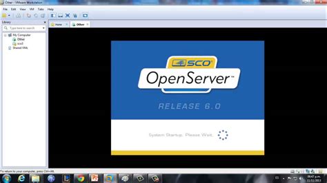 instalar sco openserver 6 0 en una máquina virtual YouTube