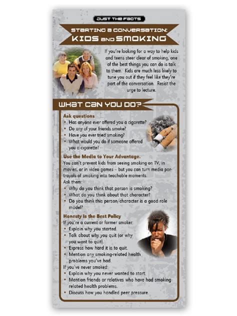 Tobacco Cause Effect Mini Poster Primo Prevention