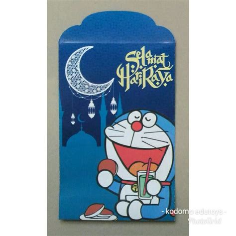 Detail Desain Amplop Lebaran Lucu Doraemon Koleksi Nomer 7