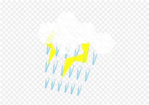 雷阵雨粉笔天气图标PNG图片素材下载 图片编号ymrxmpmr 免抠素材网