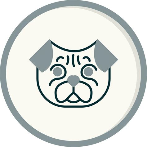 Pug Vector Icon 30983437 Vector Art At Vecteezy