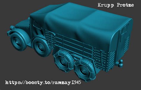 🇭🇺 Krupp Protze 1 100・ 3d File For 3d Printing・cults