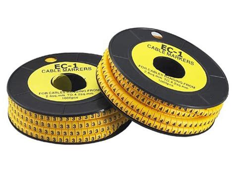 Pvc Cable Marker Buy Ec Type Cable Markers Wire Marker Cable Marker Tie Product On Hangzhou