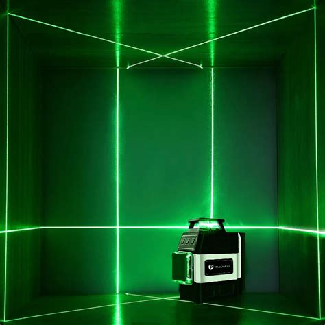 Pracmanu Mini 3D Laser Level – 12 Lines, 360° Green Beam – Pracmanu ...