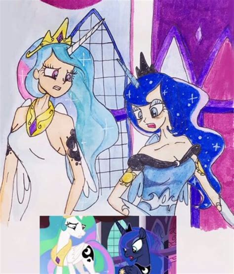 Princess Luna And Celestia Human