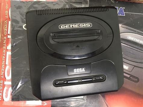 CIB SEGA Genesis Model 2 Complete Console 8 Games 2 Controllers Collectors Lot EBay