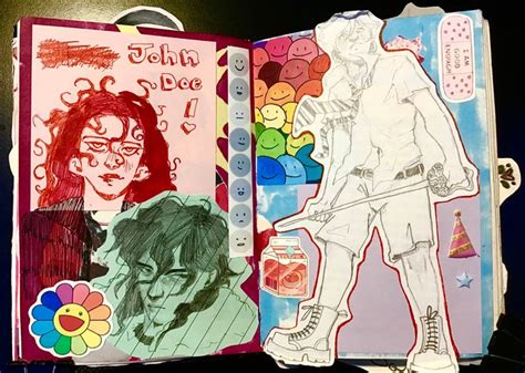 Sketchbook spread Dessins significatifs Illustrations animées Dessin