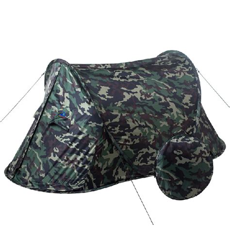 Camouflage High Quality Automatic Single Person Single Layer Ultralight Camping Tent In Tents