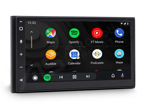 Mongoose Q U720ac 2 Din Head Unit Android Auto Bluetooth Wireless Apple