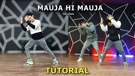 Mauja Hi Mauja Dance Tutorial Instagram Reels Shahid Kapoor Ajay