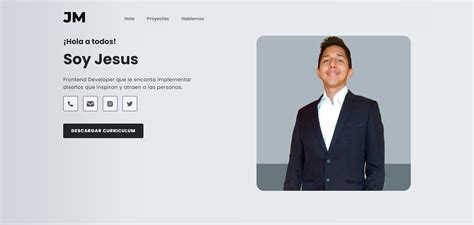 GitHub Jesusmongedev Portafolio Responsivo Jesus Jesus S Responsive