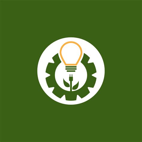 Eco Power Energy Logo Vector Template Illustration 26751606 Vector Art