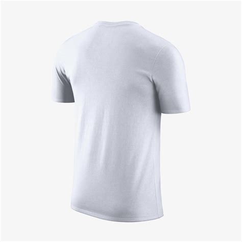 Nike Nba Nk Dri Fit N31 Short Sleeve Erkek Erkek Beyaz T Shirt Erkek T