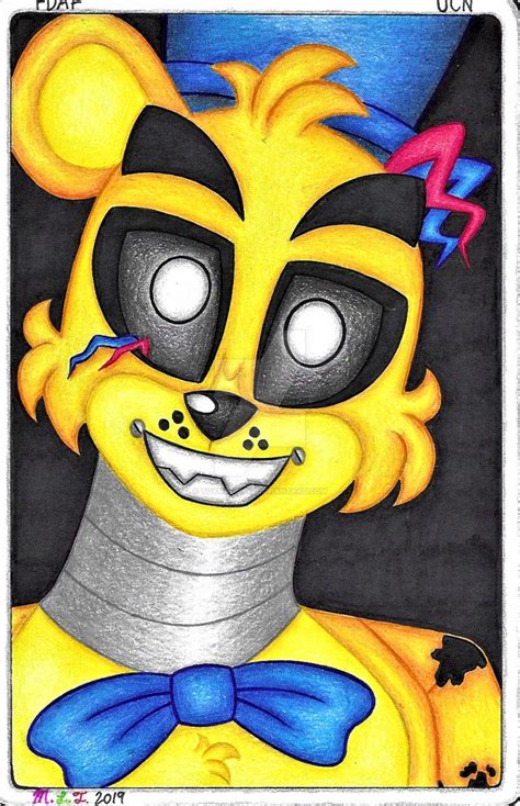 Fdaf Ucn Withered Fredbear By Toymaggie13 On Deviantart