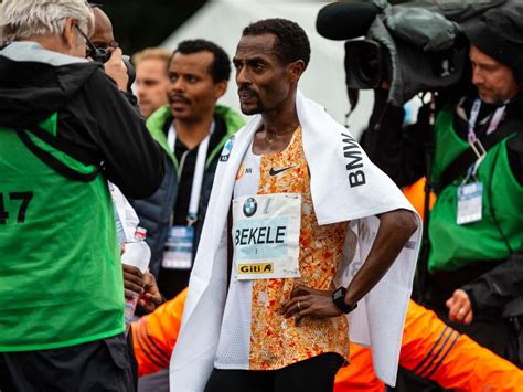 Kenenisa Bekele Wins Bmw Berlin Marathon