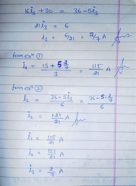 solved set up and solve the system of equations for the currents in