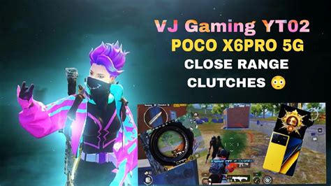 Close Range Clutches 💥😳 Poco X6 Pro 5g Smooth 90fps Bgmi Test 2024