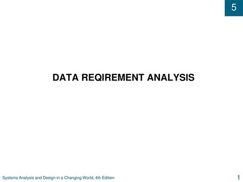 Data Reqirement Analysis Ppt Download