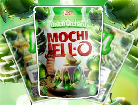 Mochi Jello Green Orchard Mochi Weed Mochi Flavors Mochi