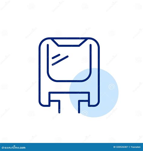 Monorail Train City Public Transportation Pixel Perfect Editable Stroke Icon Stock Vector