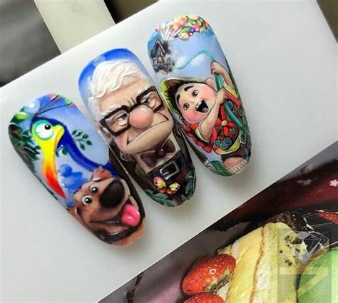 Pin di Myrian Stella su uñas lindas Unghie idee Unghie dipinte Unghie disney