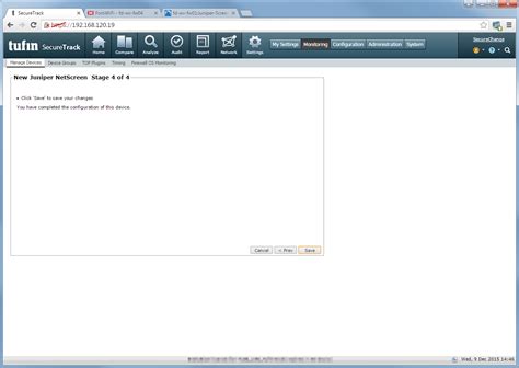 Tufin Add Juniper Netscreen 6