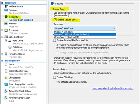 Install Ubuntu As Hyper V Generation 2 Virtual Machine