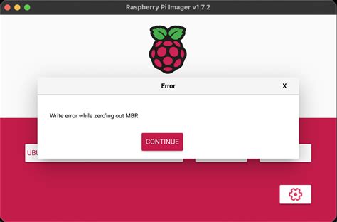 Bug Rpi Imager 172 Gets Write Error On Macos 13 Beta 22a5266r