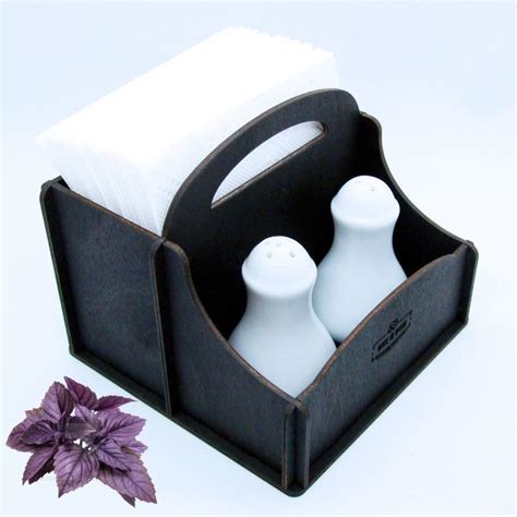 Підставка для серветок органайзер з дерева 141х139х93мм продаж ціна у Івано Франківську