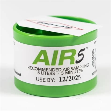 Air5 Professional Fast 5 Min Air Sampling Cassettes 12 Pack