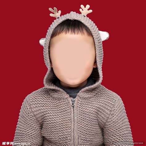 儿童证件照换脸设计图 儿童摄影模板 摄影模板 设计图库 昵图网