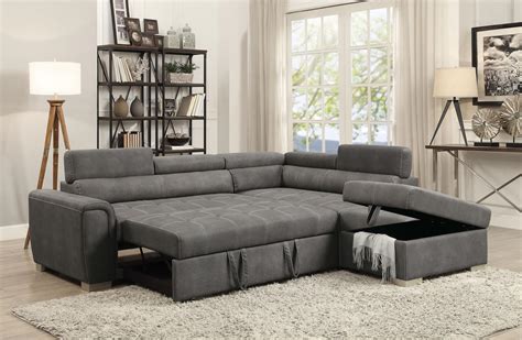 Sectional Sofa With Pull Out Bed Bathroom Storage Cabinet Over Toilet