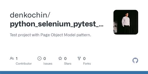 Github Denkochin Python Selenium Pytest Pom Project Test Project