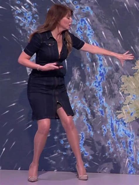 Bbc Weather Stars Racy Appearance Leaves Viewers Distracted Tv