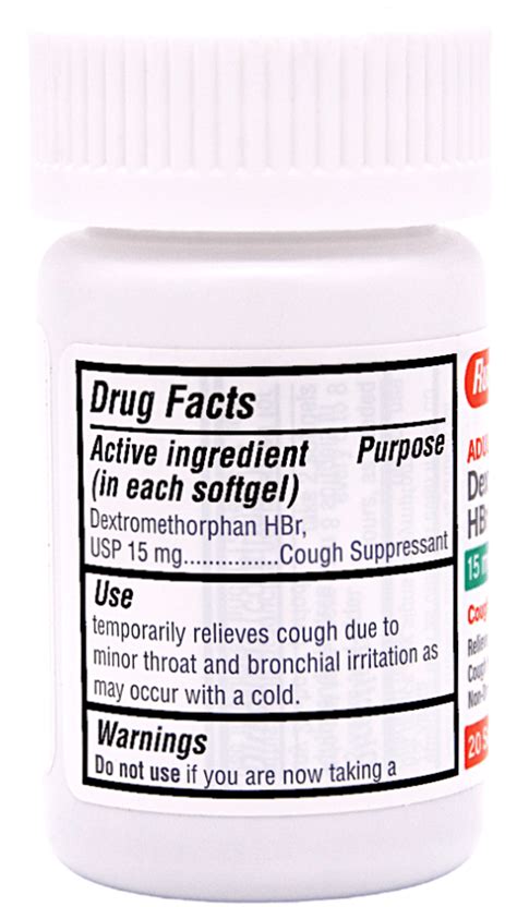 Dextromethorphan Hbr 15 Mg Tablet Informacionpublicasvetgobgt
