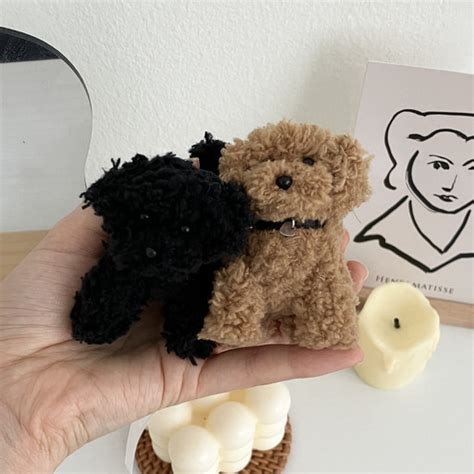 푸들 모루인형 키링 가능 아이디어스