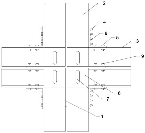 Self Resetting Modular Steel Structure Inter Module Node And Node Construction Method Eureka