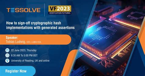 Tessolve On Linkedin Vf23 Conference Verification