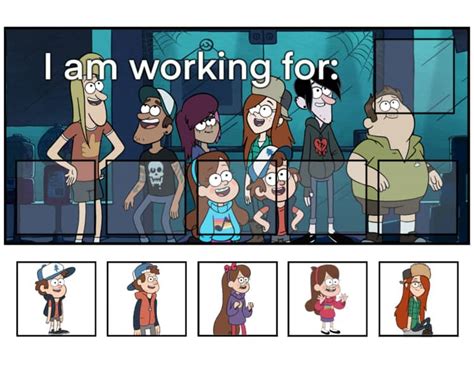 Gravity Falls Token Board By Token Boards And Beyond Tpt