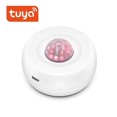 Tuya Wifi Motion Pir Sensor Detector Usb Charging Vicedeal